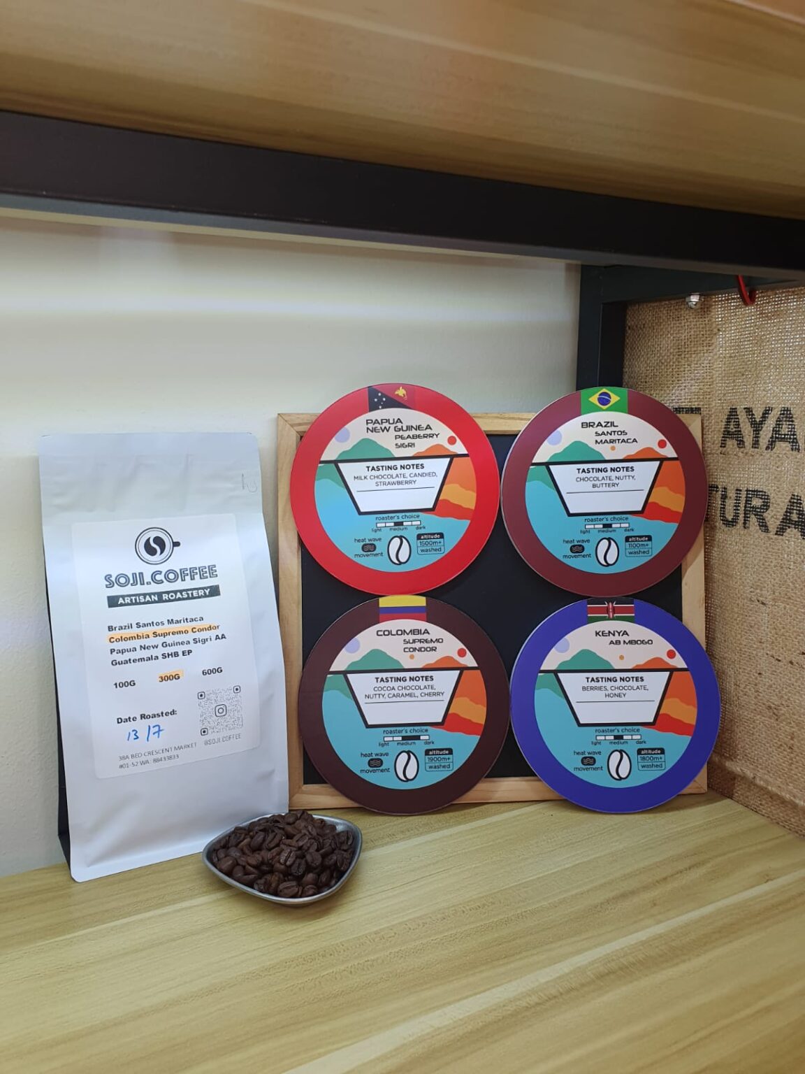 Singapore Fresh Roasted Coffee Beans - Artisan Roastery - soji.coffee